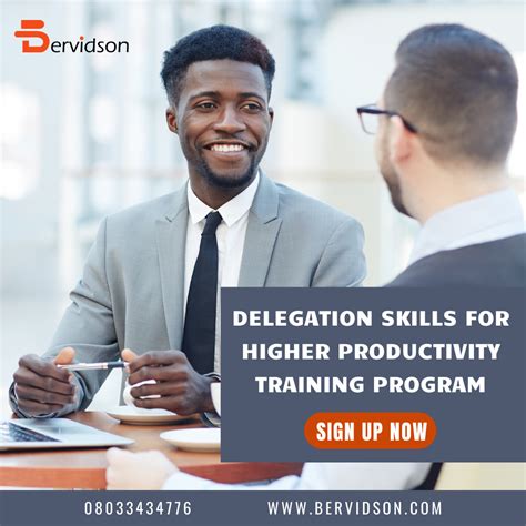 Delegation Skills For Higher Productivity Training Program