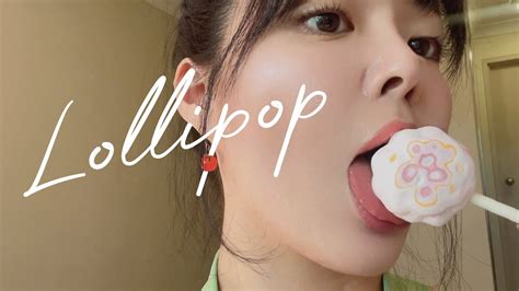 Asmr Brain Sucker Lollipop Eating Sounds Youtube