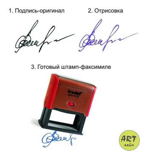 Печать личной подписи Telegraph