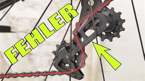 MTB Tutorial Schaltwerk Richtig Einstellen Fahrradkette 43 OFF