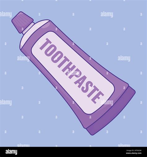 Toothpaste Vector Icon Toothpaste Product Icon Toothpaste Hygiene