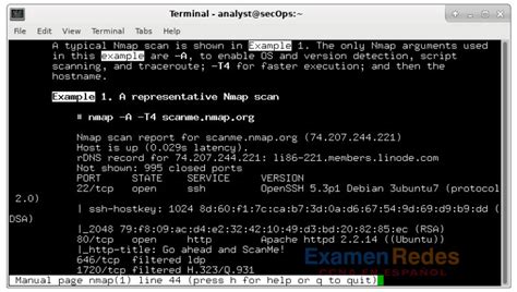 938 Práctica De Laboratorio Exploración De Nmap