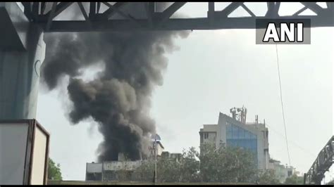 Ani On Twitter Watch Maharashtra Fire Breaks Out Near Parekh