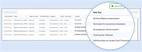Automated Contract Summaries For Corporates Imprima