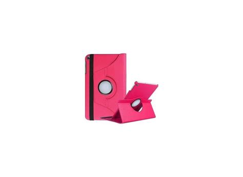 Capa Tablet Samsung Galaxy Tab A 101 T510 T515 Giratória Rotativa Rosa
