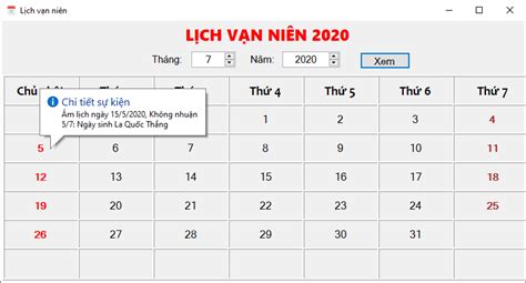 github quocthang0507 calendar building calendar library and unittest
