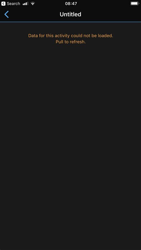 Annoying Bug On Garmin Connect For Ios Cant Access Any Of My Previous Activities R Garmin