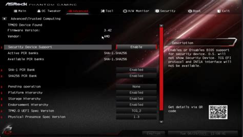 How To Enable TPM On ASRock Motherboards For AMD Intel Systems MAINGEAR Support