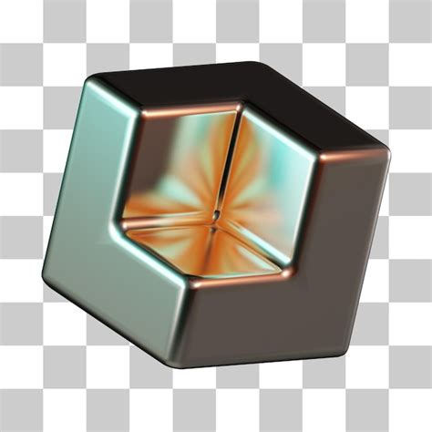 Premium PSD Draw Cube 3d Icon