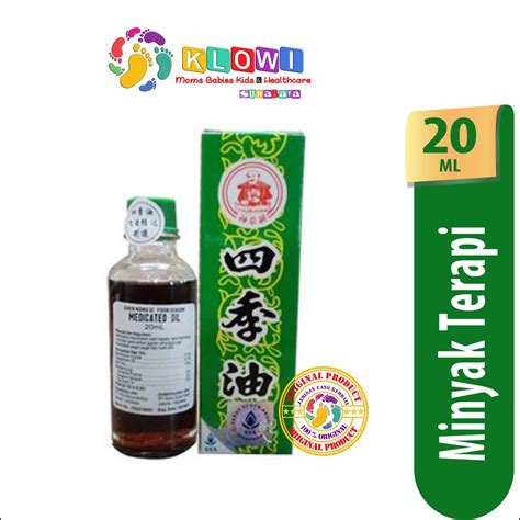 Jual Four Season Medicated Oil 20 Ml Shopee Indonesia