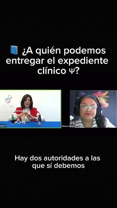 ¿a Quién Podemos Entregar El Expediente Clínico Youtube