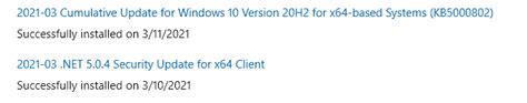Bug After Win 10 NET Security Update Issue 40 Deweh CyberCAT
