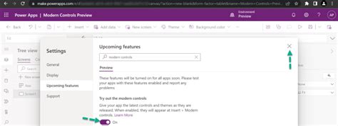 How To Enable The Modern Controls Preview Feature In The Canvas Apps Arun Pottis Power