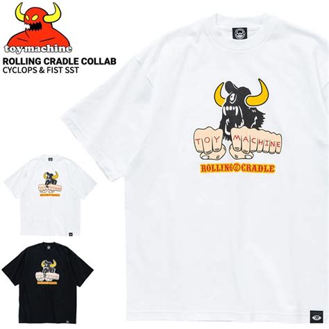Toy Machine T Cyclops Fist Ss Tee Rolling Cradle Collab