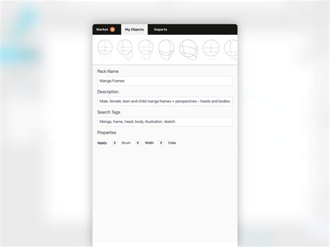 using the object library and make your own objects concepts app infinite flexible sketching