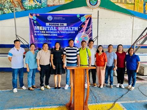 Iriga Lgu Buhi Holds Forum On Mental Health For Lgu Officials