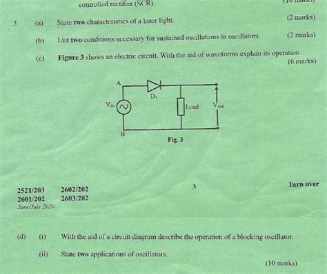 Controlled Rectifier Scr A State Two Studyx
