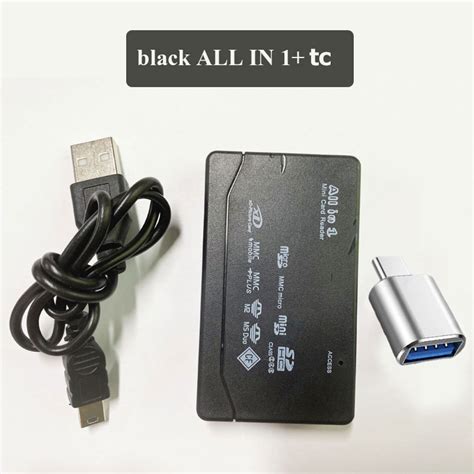 Usb 2 0 Memory Card Adapter 6 In 1 Usb Card Reader Mermory Stick Card Reader Usb C With Data