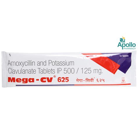 Mega Cv 625 Tablet 10s Price Uses Side Effects Composition Apollo