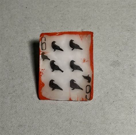 Six Of Crows Inspired Playing Card Pin Etsy