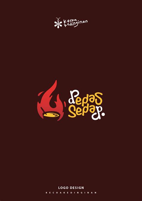 Pedas Sedap Logo Design Behance Behance