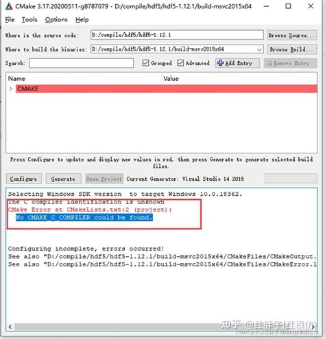 hdf5开发笔记（一）：hdf5介绍，在windows上编译msvc2015x64版本 知乎