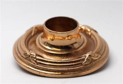 Cast Polished Brass Rosette Olde Good Things