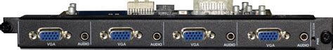 Matrix Switcher Vga Output Card For Vga Cvbs Ypbpr Switching Vga