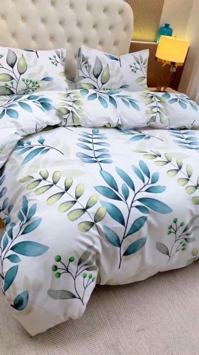 4 In 1 Bedding Sets Canadian Cotton Bed Sheet Comforter Cover 2 Pcs