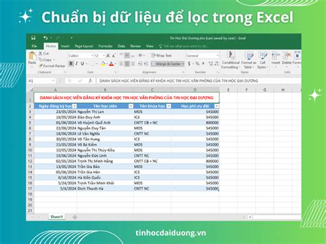 Cách Sử Dụng Advanced Filter Trong Excel Có Ví Dụ Chi Tiết Tin Học