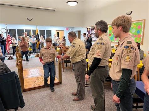 Eight Scouts From Pack 37 Earn The Highest Rank In Cub Scouts And
