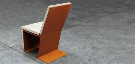 Modern Corten Bench Suppliers Manufacturers Factory Wholesale