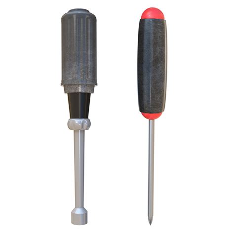 3d Rendering Nut Driver And Screwdriver 27226189 Png