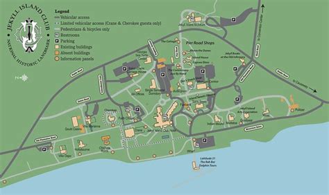 Map And Directions Jekyll Island Georgias Vacation Conservation And