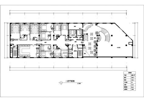 宿迁市某商业街11万平米8层商务酒店全套平面设计cad图纸商务酒店土木在线
