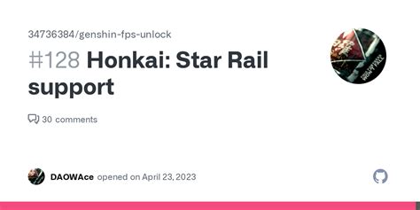Honkai Star Rail Support · Issue 128 · 34736384genshin Fps Unlock