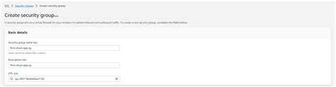 Create Ec2 Security Group Get Started With Amazon Rds