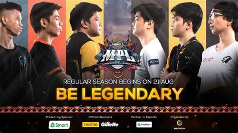 Mpl Philippines Season 6 To Begin The Regular Season On August 21