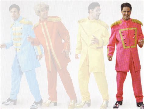 Beatles Sgt Pepper Pink Fancy Dress Hire