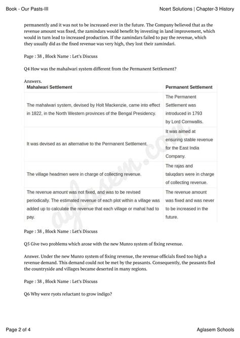 NCERT Solutions Class Social Science History Chapter Ruling The Countryside