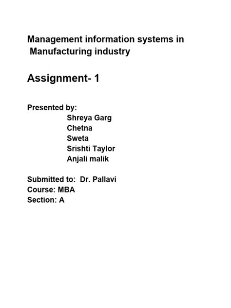 Mis Assignment Pdf Ip Address Computer Network