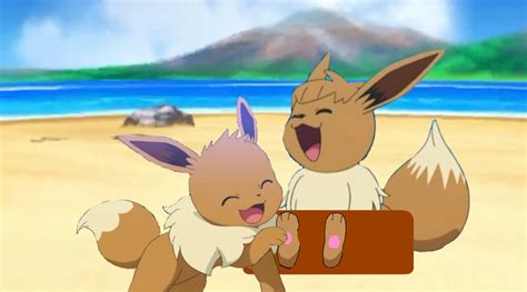 Chloes Eevee Tickles Sandys Feet By Sapphiretheeeveeart On Deviantart