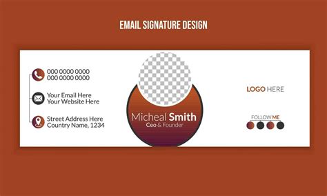 Page 2 Email Signature Block Vector Art Icons And Graphics For Free Download