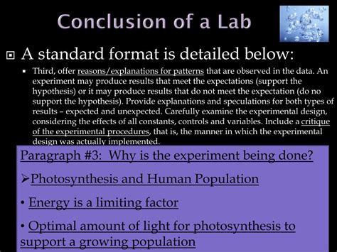 PPT Writing Your Lab Conclusion Rate Of Photosynthesis Lab PowerPoint Presentation ID 2525196