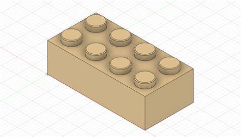Lego Block 3d Cad Model Library Grabcad