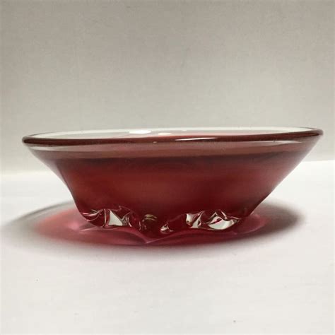 Bid Now Labino Art Glass Footed Bowl December 4 0122 1000 Am Est