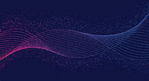 Dynamic Abstract Liquid Flow Particles Background Shining Abstract