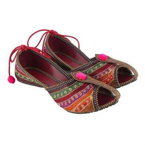 Ladies Flat Rajasthani Jutti At ₹ 100pair In Jaipur Id 20136483262