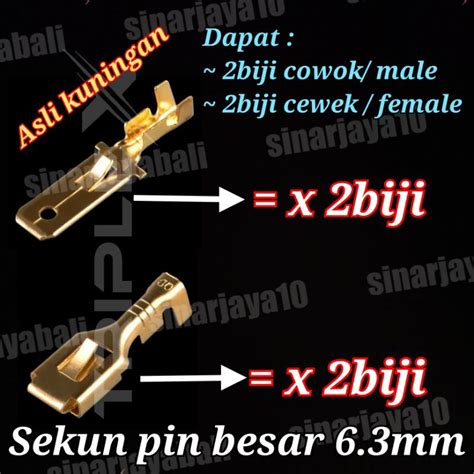 Jual Soket Kabel Pin Besar Socket 1pin 2pin 3pin 4pin 6pin 8pin 9pin