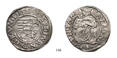 NumisBids Nudelman Numismatica Auction 16 Lot 146 RDR Hungary Ungarn Ferdinand I 1526